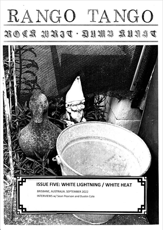 RANGO TANGO - "Issue 5" Zine – Technique Street